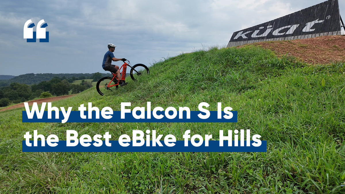 Why the Falcon S Is the Best eBike for Hills – CYKE Bikes