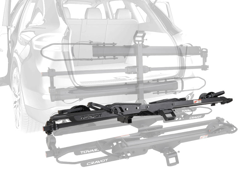 CyberRack E2 PLUS Hitch Bike Rack | 2’’ Receiver, 200 LBS Capacity ...