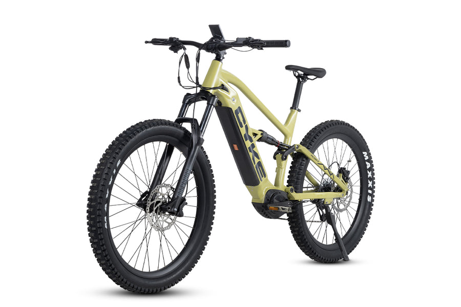 CYKE Falcon A Full Suspension EMTB | Mid-Drive Ebike For Off-Road ...