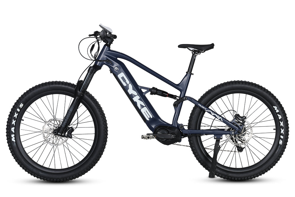 CYKE Falcon A Full Suspension EMTB | Mid-Drive Ebike For Off-Road ...