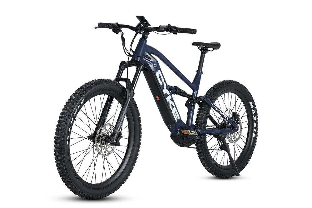 CYKE Falcon A Full Suspension EMTB | Mid-Drive Ebike For Off-Road ...