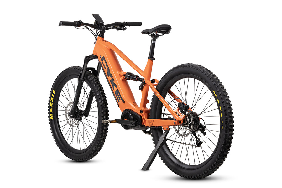 CYKE Falcon S Full Suspension EMTB | Mid-Drive Fat Tire Ebike – CYKE Bikes