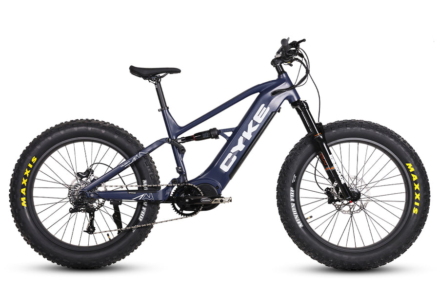 CYKE Falcon X Full Suspension EMTB | Mid-Drive Motor Ebike – CYKE Bikes