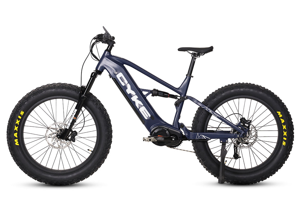 CYKE Falcon X Full Suspension EMTB | Mid-Drive Motor Ebike – CYKE Bikes