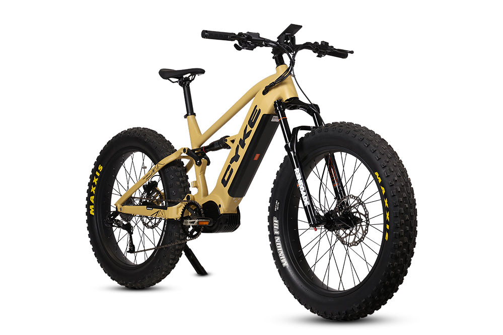 CYKE Falcon X Full Suspension EMTB | Mid-Drive Motor Ebike – CYKE Bikes