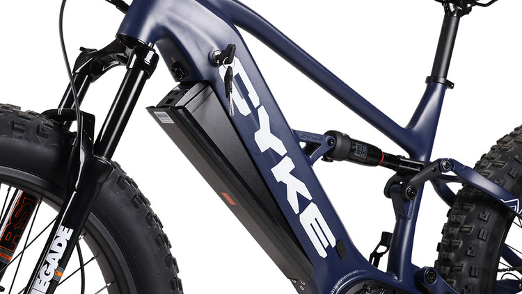 CYKE Falcon X Full Suspension EMTB | Mid-Drive Motor Ebike – CYKE Bikes