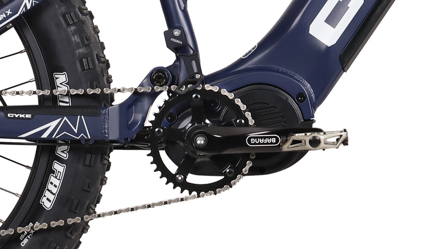 CYKE Falcon X Full Suspension EMTB | Mid-Drive Motor Ebike – CYKE Bikes