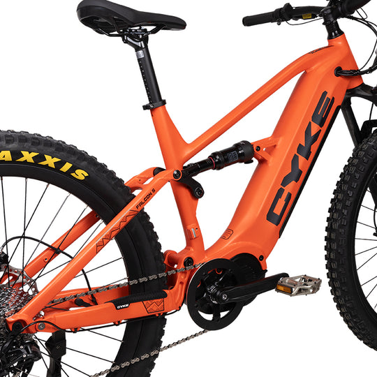 CYKE Falcon S Full Suspension EMTB | Mid-Drive Fat Tire Ebike – CYKE Bikes