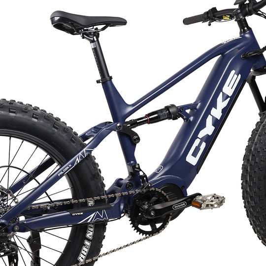 CYKE Falcon X Full Suspension EMTB | Mid-Drive Motor Ebike – CYKE Bikes