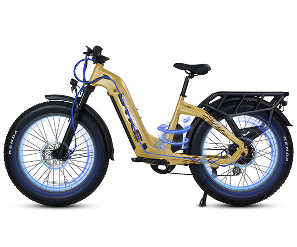 CYKE Lynx Commuter Ebike | Step-Through Ebike | Lifetime Warranty ...