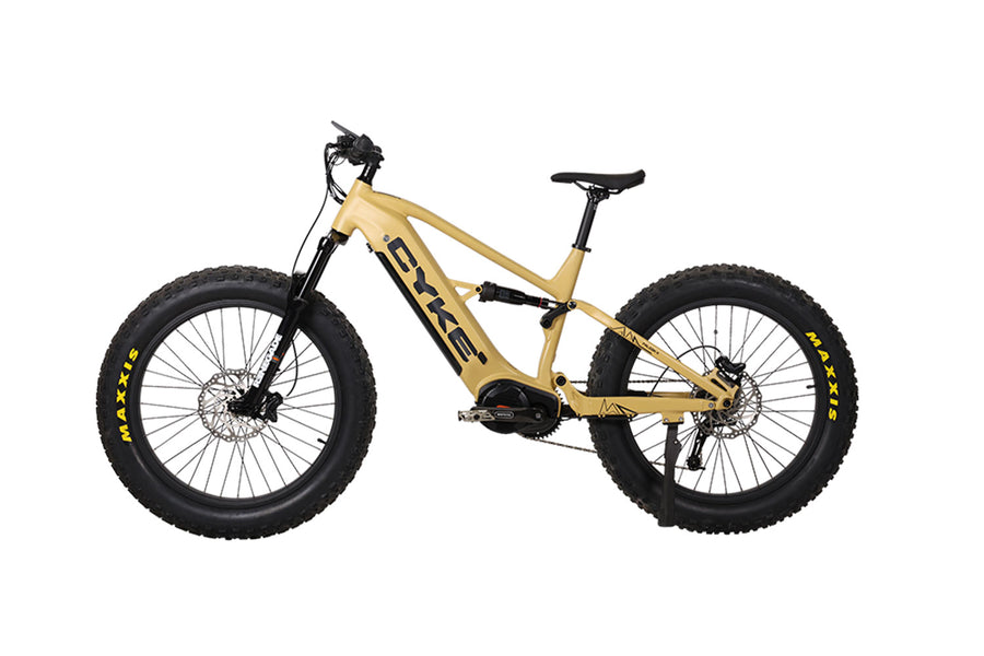 CYKE Falcon X Full Suspension EMTB | Mid-Drive Motor Ebike – CYKE Bikes
