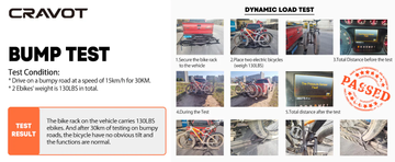 CyberRack E2 PLUS Hitch Bike Rack | 2’’ Receiver, 200 LBS Capacity ...