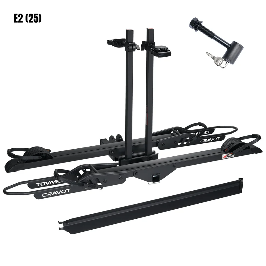 CRAVOT CyberRack E2 Hitch Bike Rack | 200 lbs, Foldable Design – CYKE Bikes
