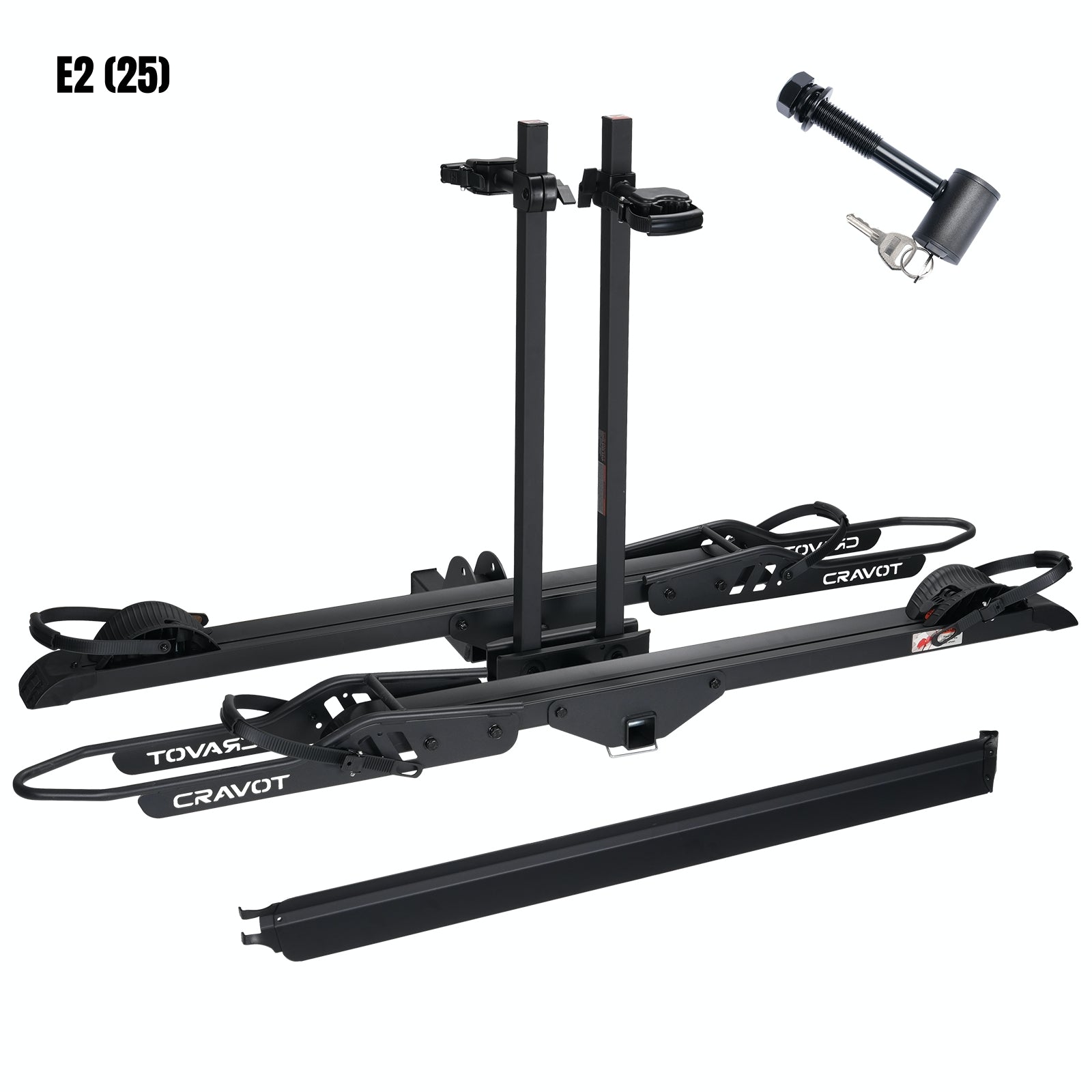 CRAVOT CyberRack E2 Hitch Bike Rack | 200 lbs, Foldable Design – CYKE Bikes