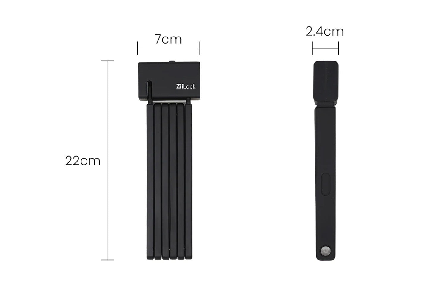Ziilock M Folding Bike Lock CYKE Bikes